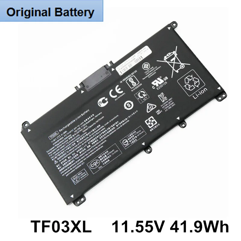 11-55V-41-9Wh-New-Original-Genuine-Built-in-Laptop-Battery-TF03XL-For ...