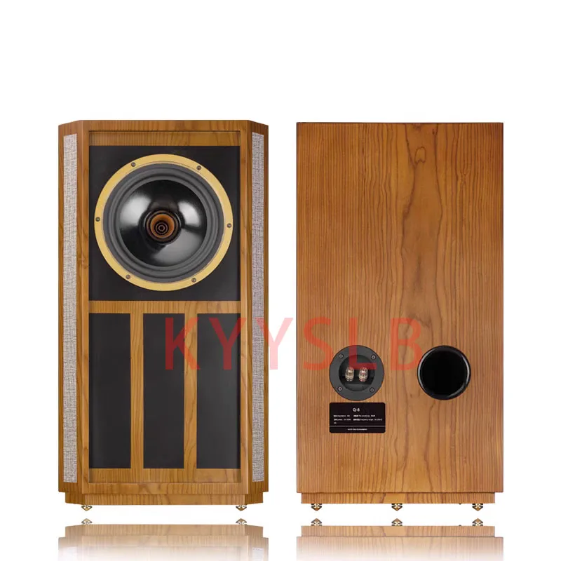 300W 8 Inch Bookshelf Speakers Coaxial Sound Audio Fever Hifi Home ...