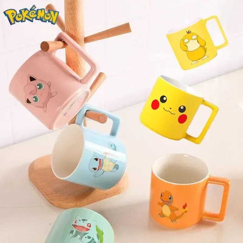 350ml-Anime-PokeMon-Figures-Pikachu-Cartoon-Mug-Childrens-Creative ...