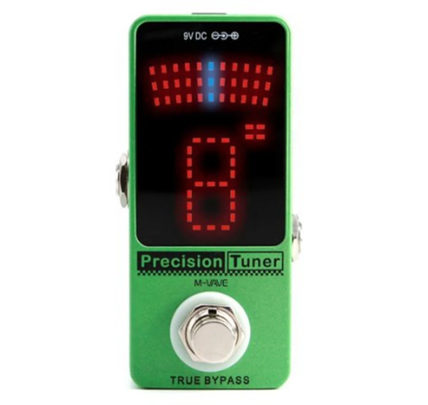M VAVE/Cuvave Electric Guitar Precision Tuner Pedal Down Chromatic True ...