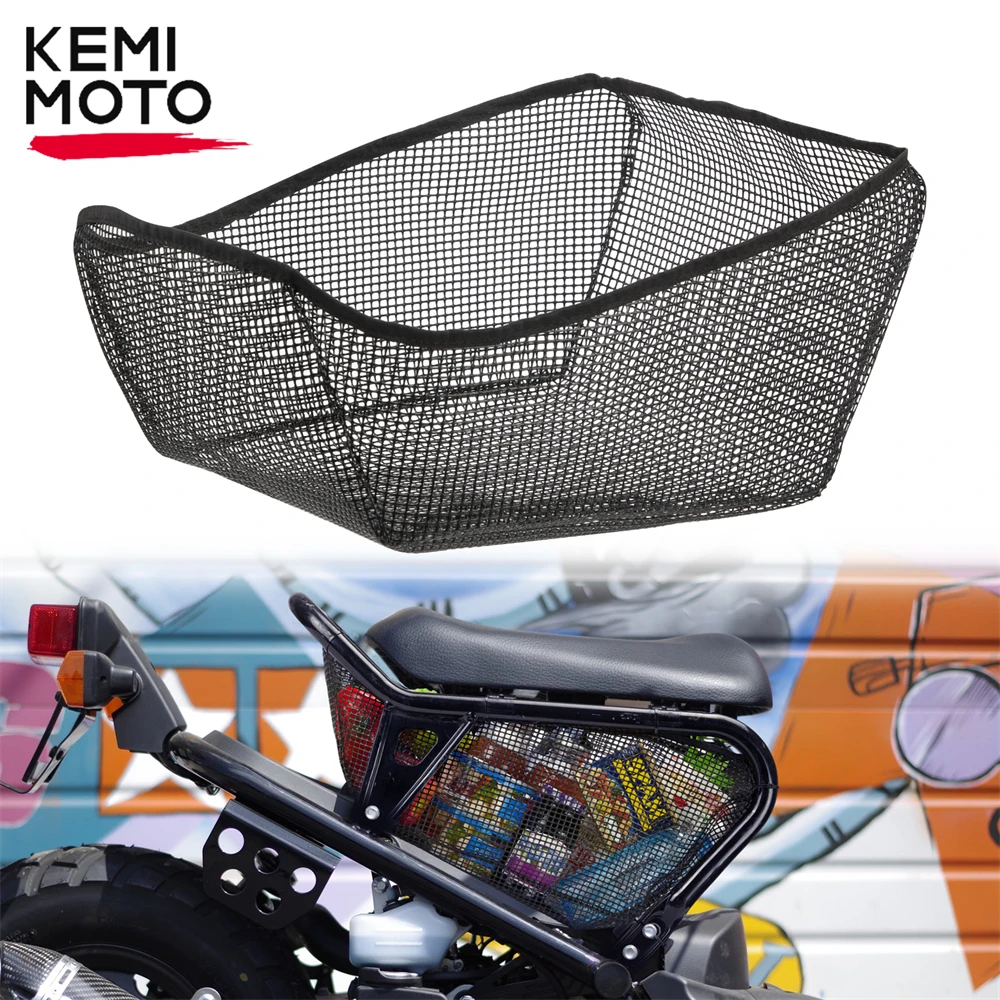 KEMIMOTO-Scooter-Storage-Basket-For-Honda-Ruckus-Underseat-Mesh-Storage ...
