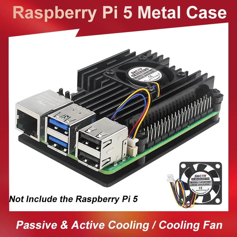 Raspberry-Pi-5-Aluminum-Alloy-Shell-CNC-Cases-Active-PassIve-Cooling ...