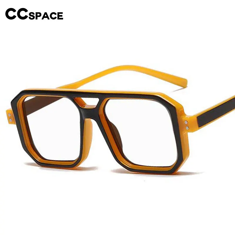54605 Big Size Square Glasses Frame Women Men Optical Computer ...