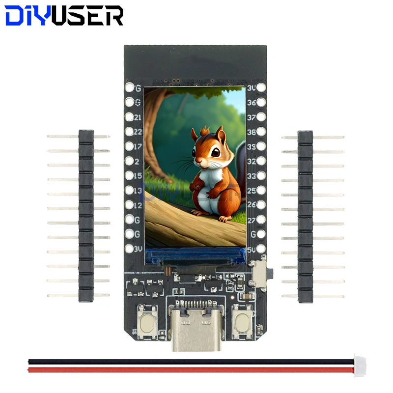 Placa-de-desenvolvimento-ESP32-para-Arduino-T-Display-Wi-Fi-e-m-dulo ...