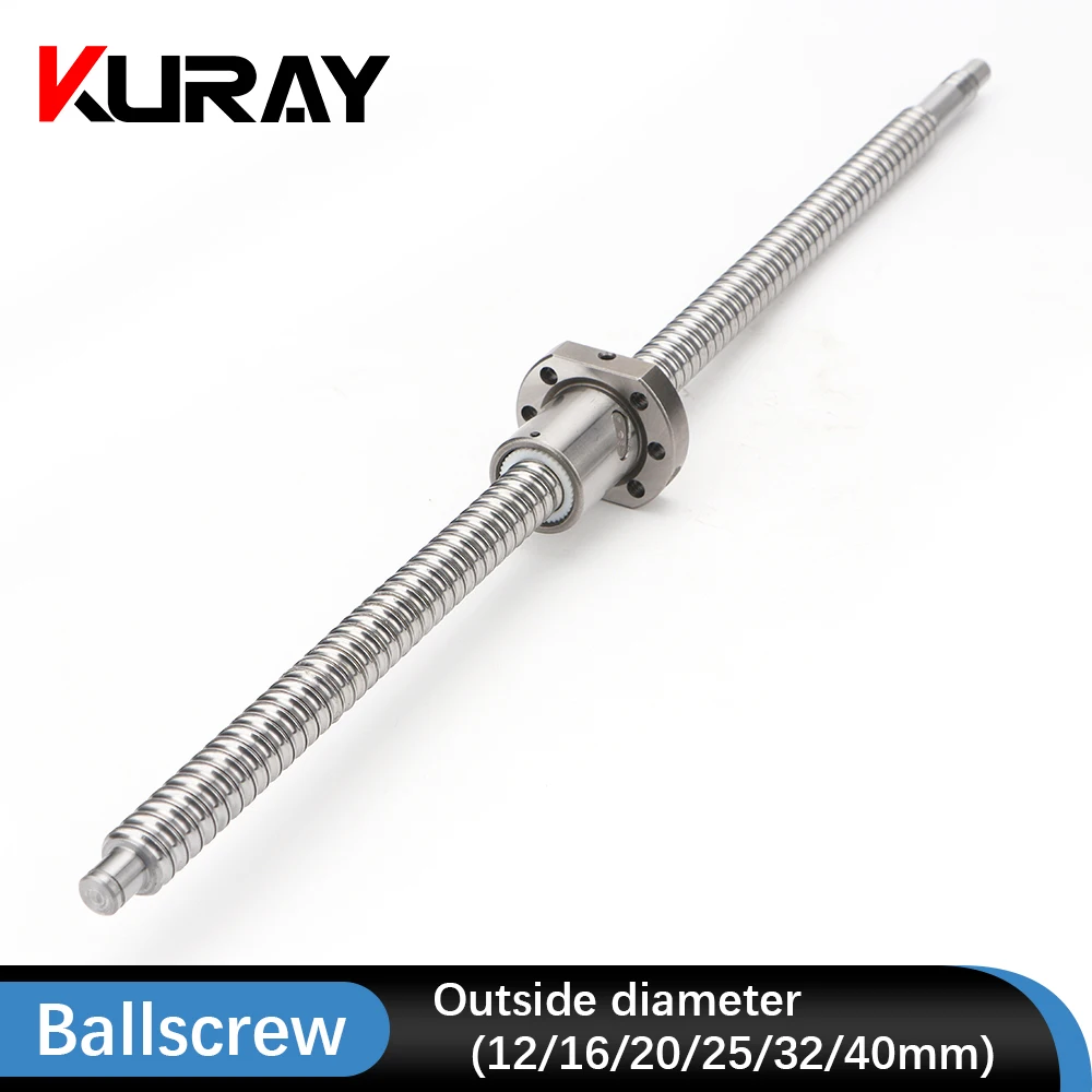 Kuray-Precision-Ball-Screw-Nut-Set-SFU1204-1605-1610-2005-2010-2505 ...