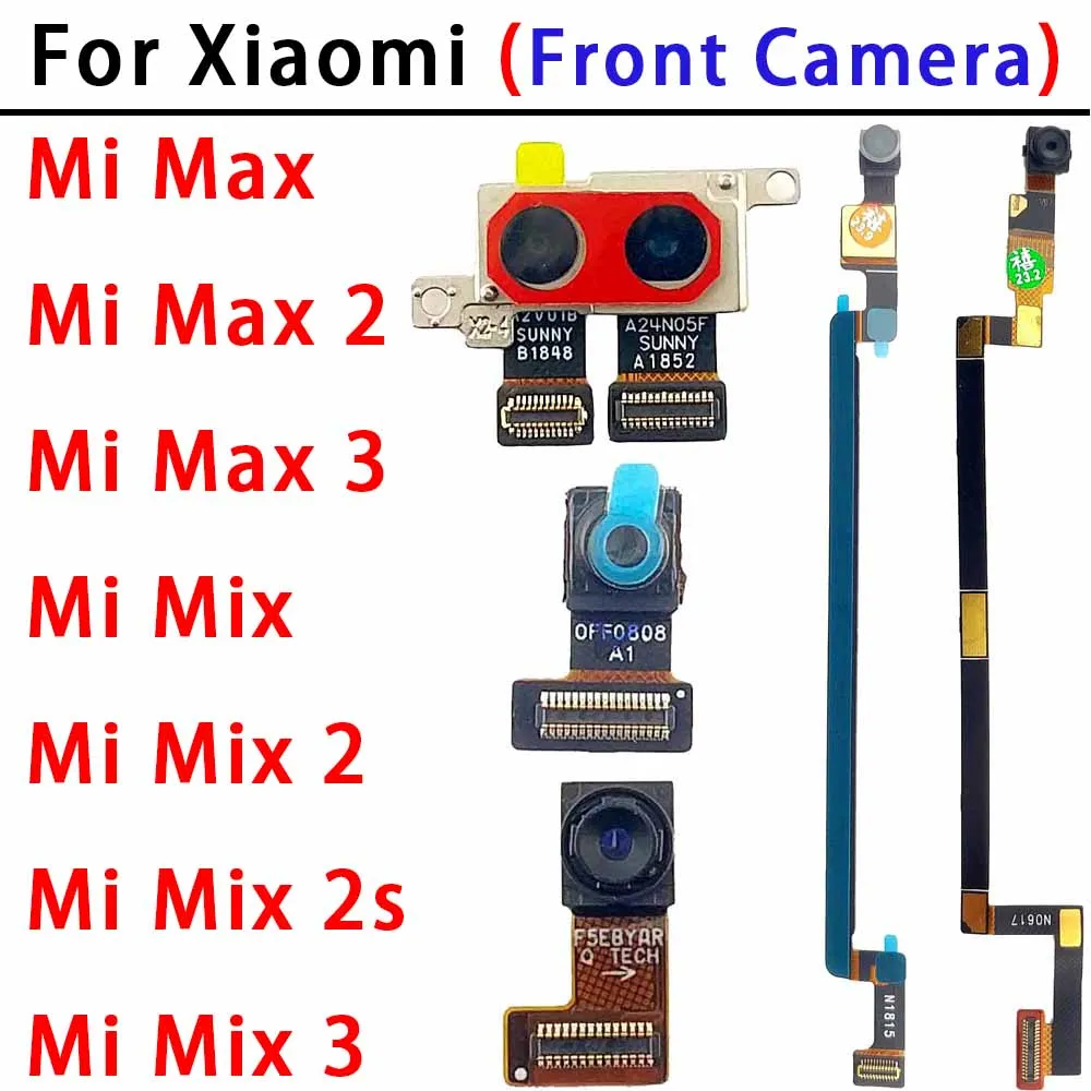 Передняя камера для Xiaomi Mi Max Mix 2 2s 3 MiMax Max2 Max3 Mix2 Mix2s Mix3 Замена деталей ...