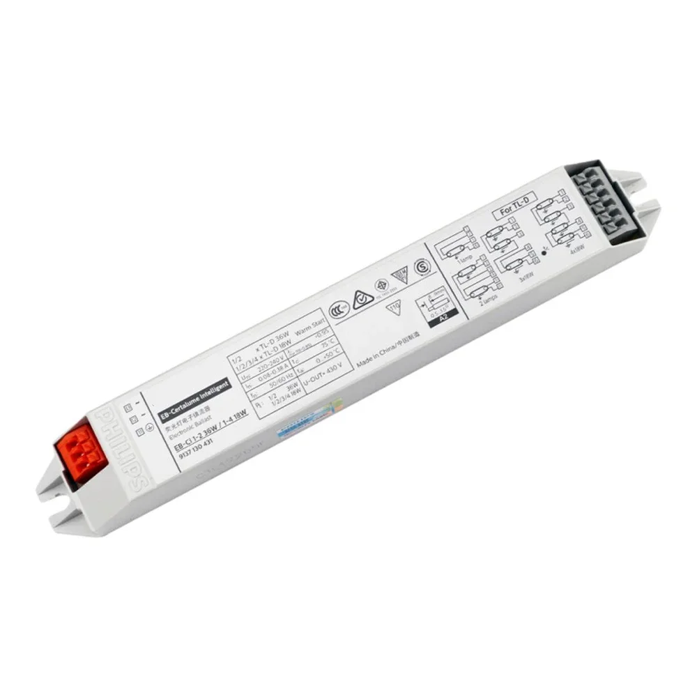 NEW Original EB-Ci 1-2 36W/1-4 18W for Philips T8 Electronic Ballast ...