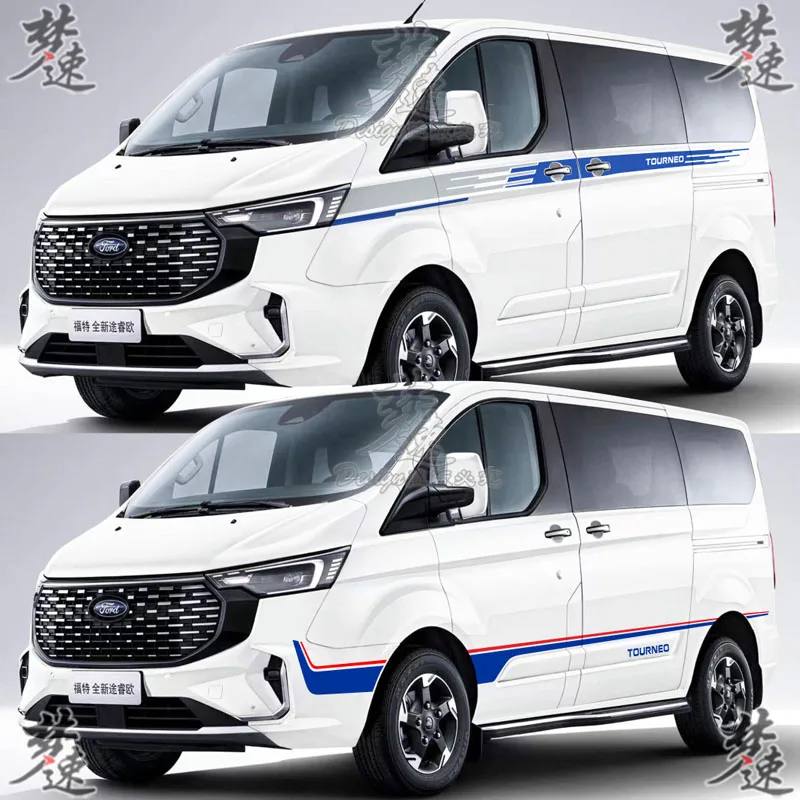 Car sticker Ford Transit Custom exterior decoration fashion sports ...