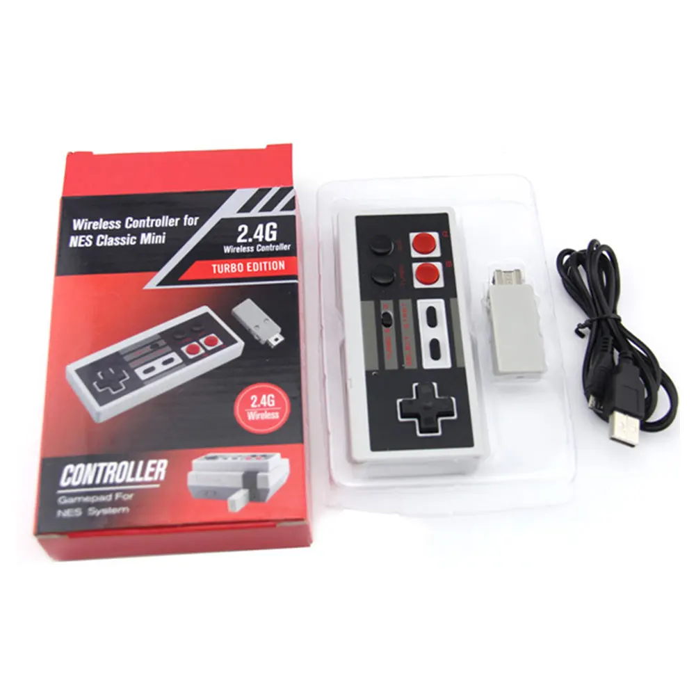 Mando-inal-mbrico-de-2-4-GHz-Joystick-USB-Compatible-con-Nintendo-NES ...