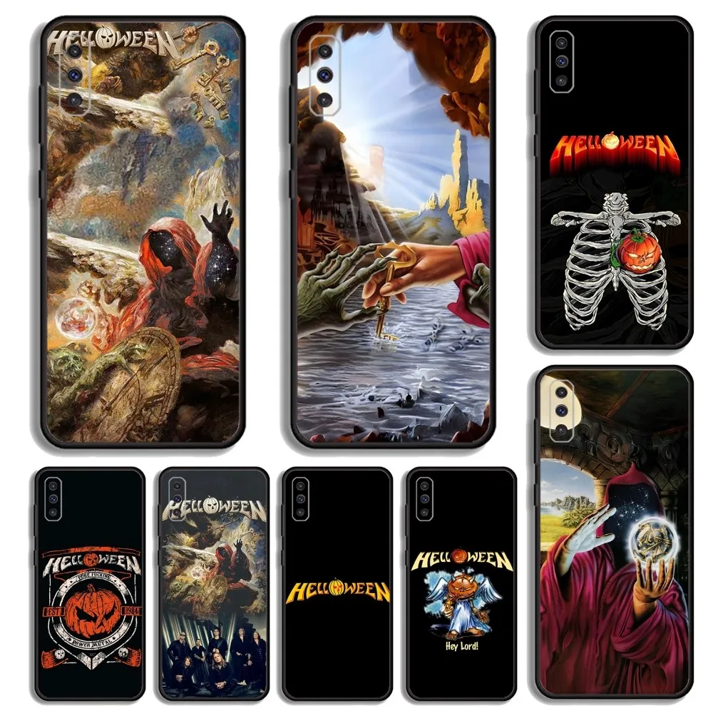 Band H-Helloween Rock Phone Case For Samsung S23,23,22,30,21,10,9 ...