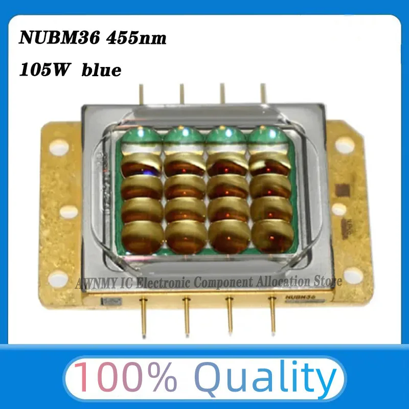 100% NEW Original 455nm 105W NUBM36 Blue High Power Laser Diode with 20 ...