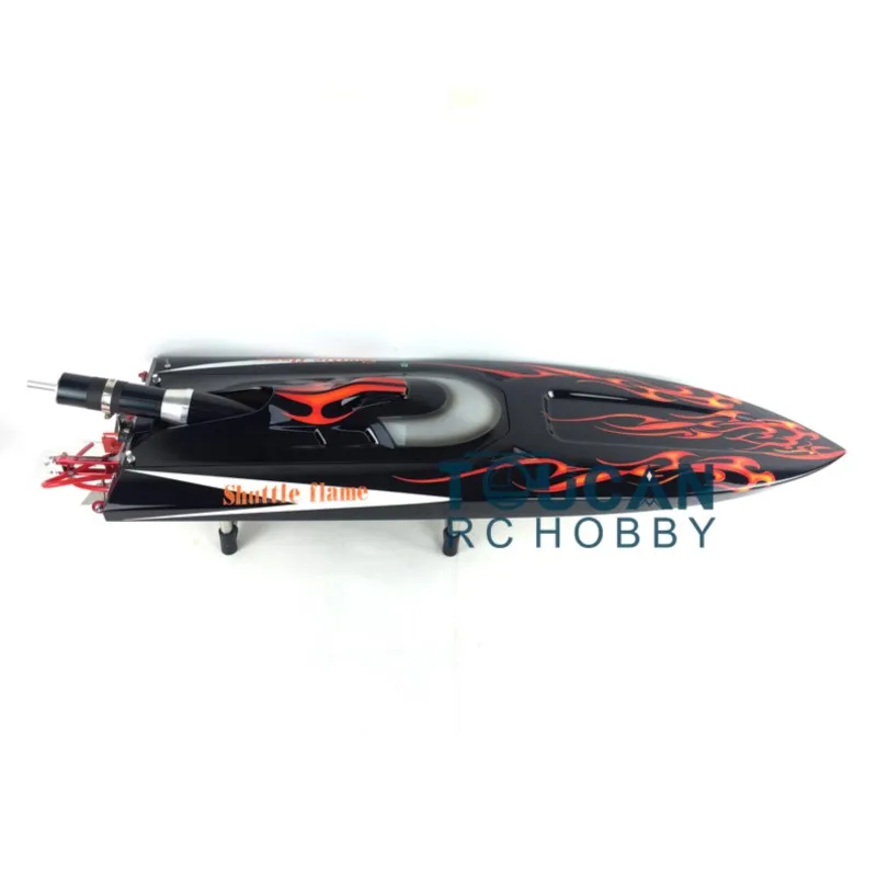 G30D-ARTR-Fiberglass-RC-Monohull-Boat-30CC-Engine-WaterCoolingSys-Black ...