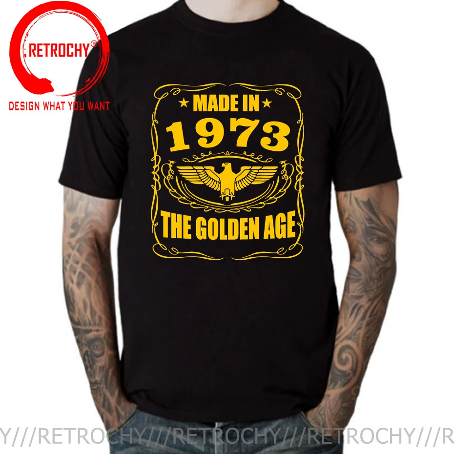 The-Golden-Age-Made-in-1973-T-Shirt-Legends-Born-In-1973-T-Shirt-Men ...