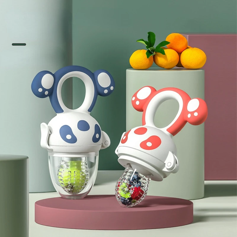 Silicone Food Feeder | Teether Baby Feeder | Silicone Food Bag ...