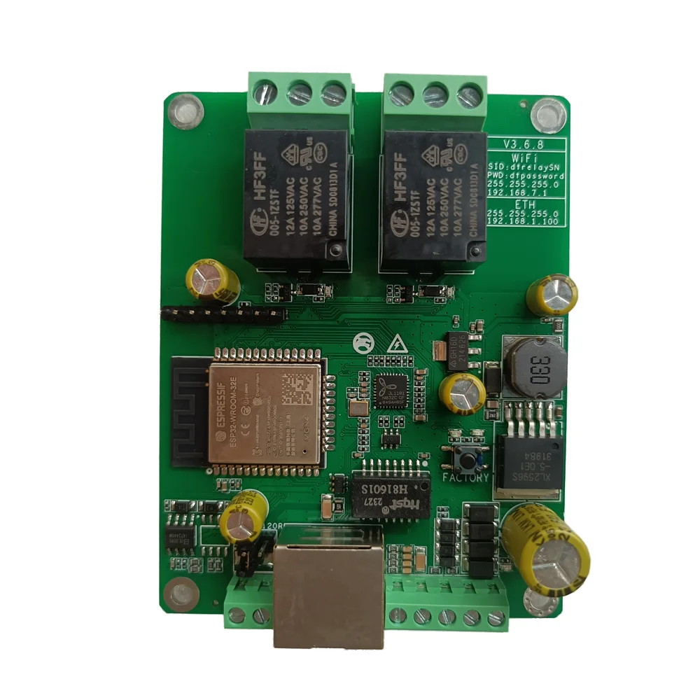 Ethernet Relay Board Network MQTT Home Assistant Domoticz, 05/06/2023
