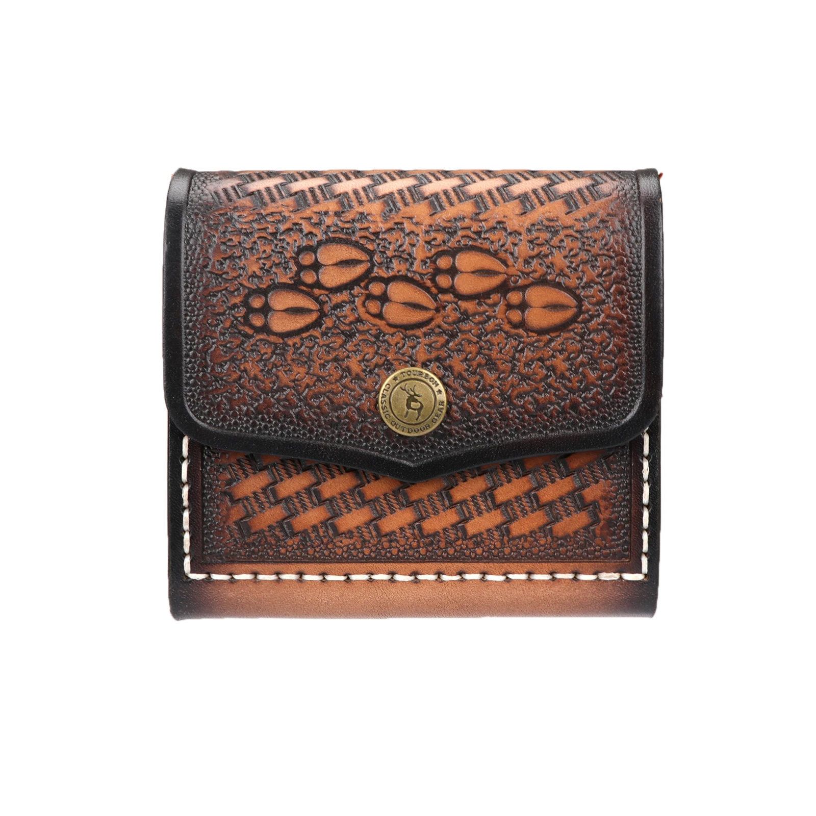 Tourbon Leather 22lr Ammunition Holder Ammo Shells Waist Pouch 40 Rounds Bullet Cartridge