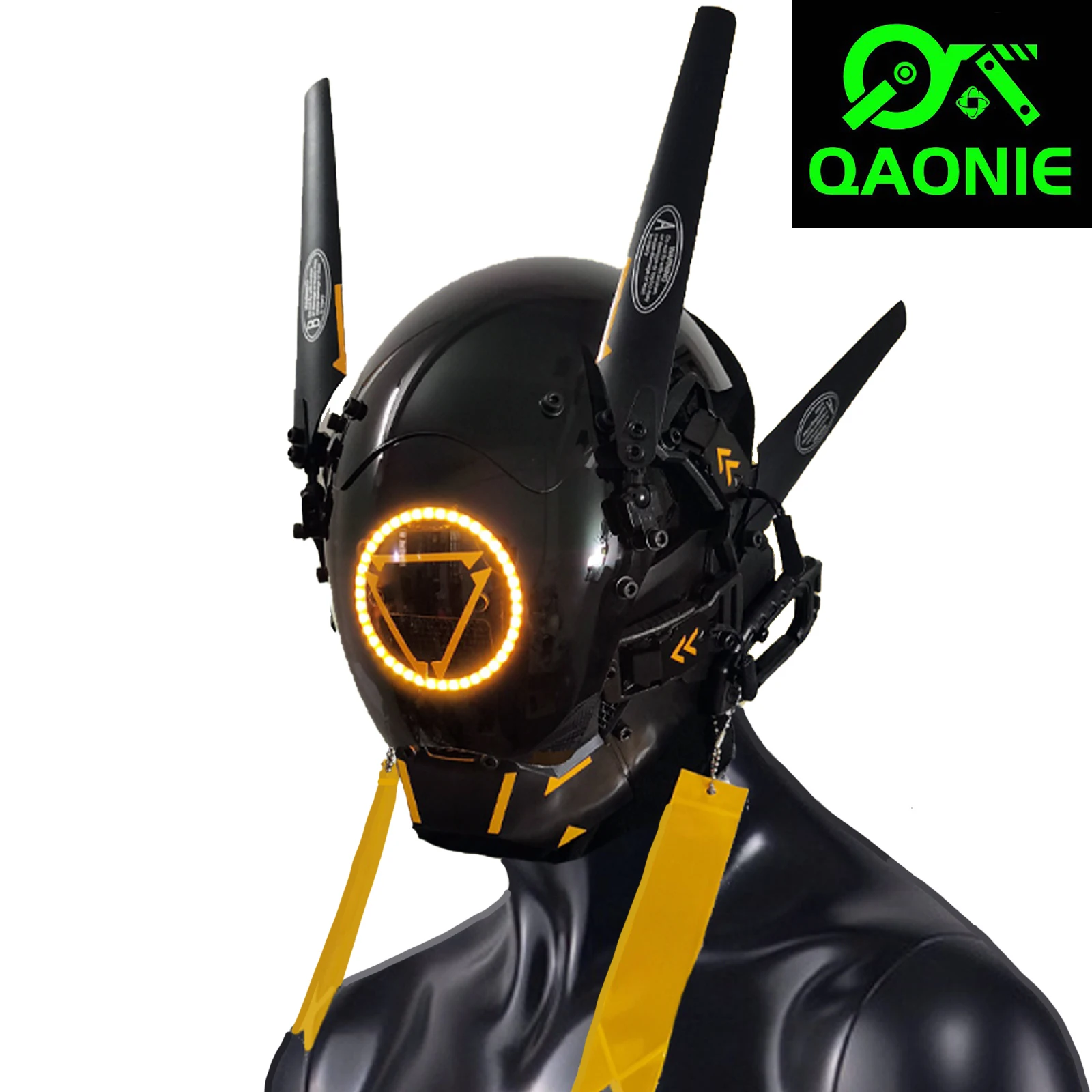 Cosplay Cyberpunk For Adults Mechanical Style Mask Science Fiction ...