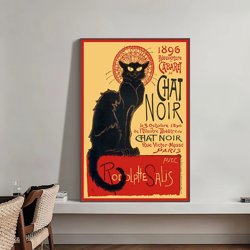Des Chats Steinlen Poster