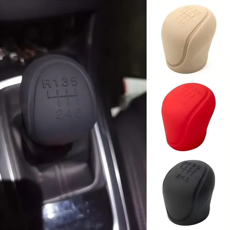 Hand-Brake-Set-Universal-Car-Handbrake-Sleeve-Silicone-Gel-Cover-Anti ...