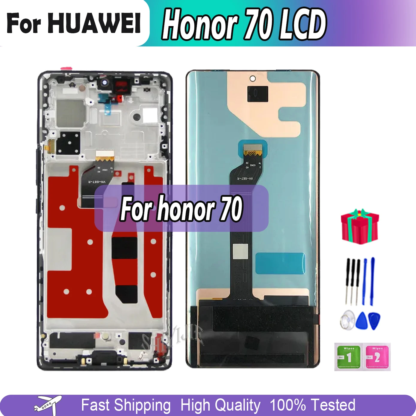 FNE-AN00-LCD-original-para-Huawei-Honor-70-calidad-AAA-6-67-pulgadas ...