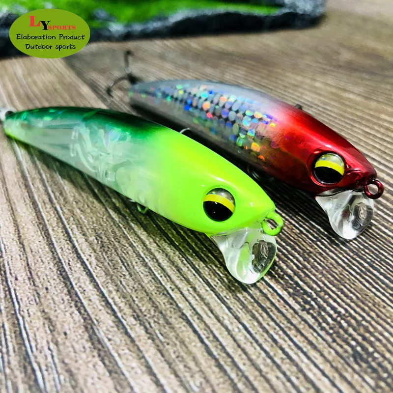 1pcs Fishing Lures Minnow Wobbler | Tungsten Fishing Tackle Hooks ...
