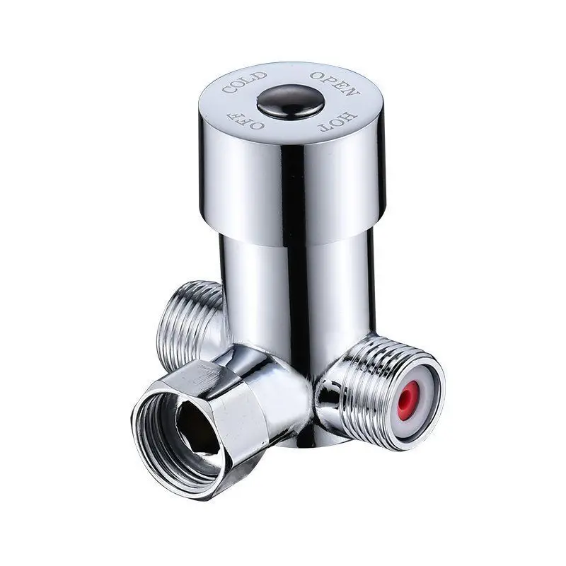 G1/2 Hot Cold Water Mixing Valve Valver Thermostatic Mixer Adjustable ...