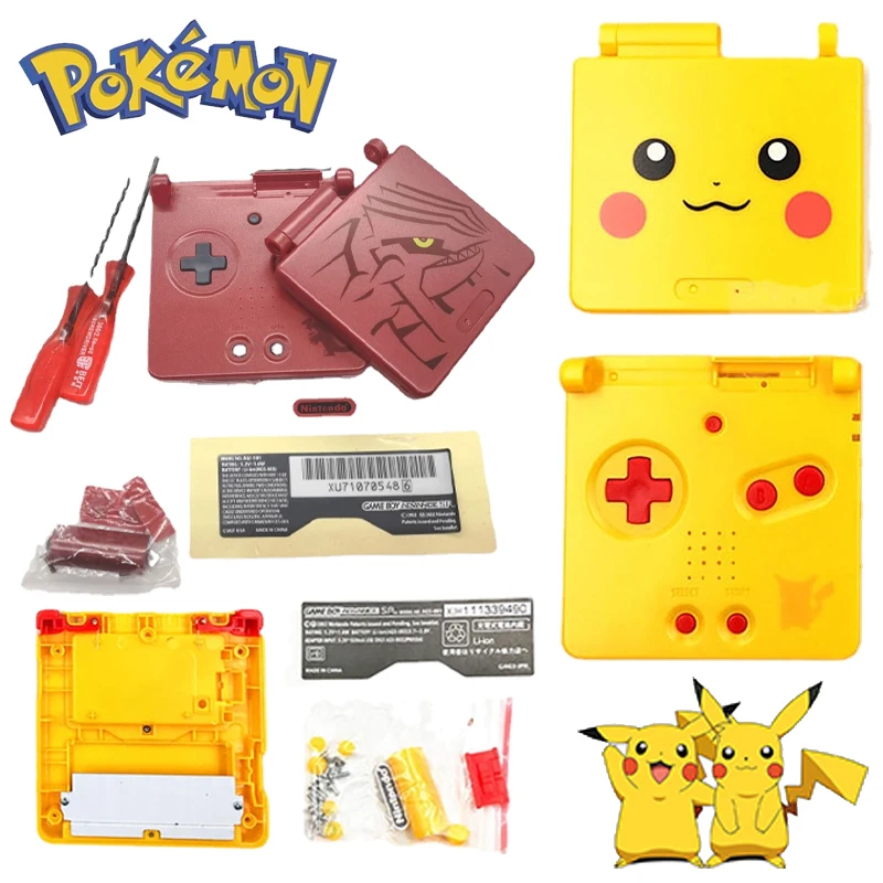 Funda de Pokémon Pikachu GBA SP para Nintendo Gameboy Advance SP ...