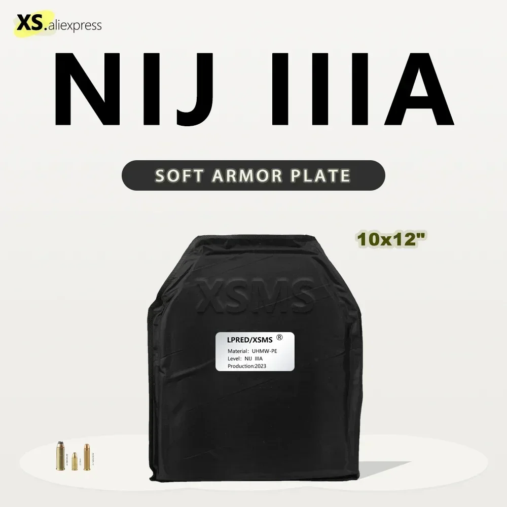 1PCS-10-X-12-Soft-PE-Bulletproof-Board-Level-3A-Bulletproof-Shooters ...