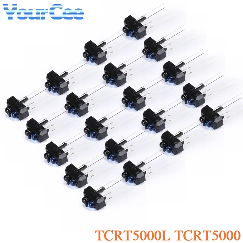 20pcs/5pcs TCRT5000L TCRT5000 Reflective Optical Sensor Infrared IR ...