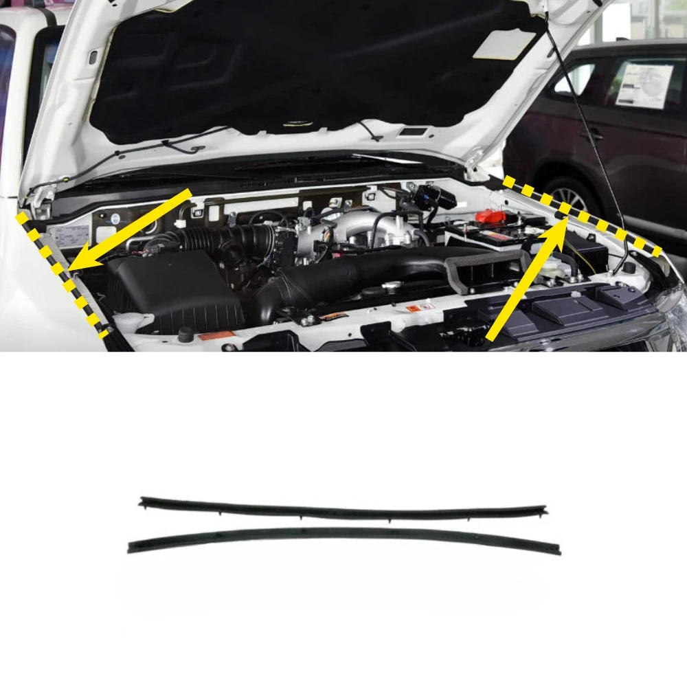 1 Pcs Weatherstrip Hood Side for Pajero V90 2000-2022 Engine Hood ...