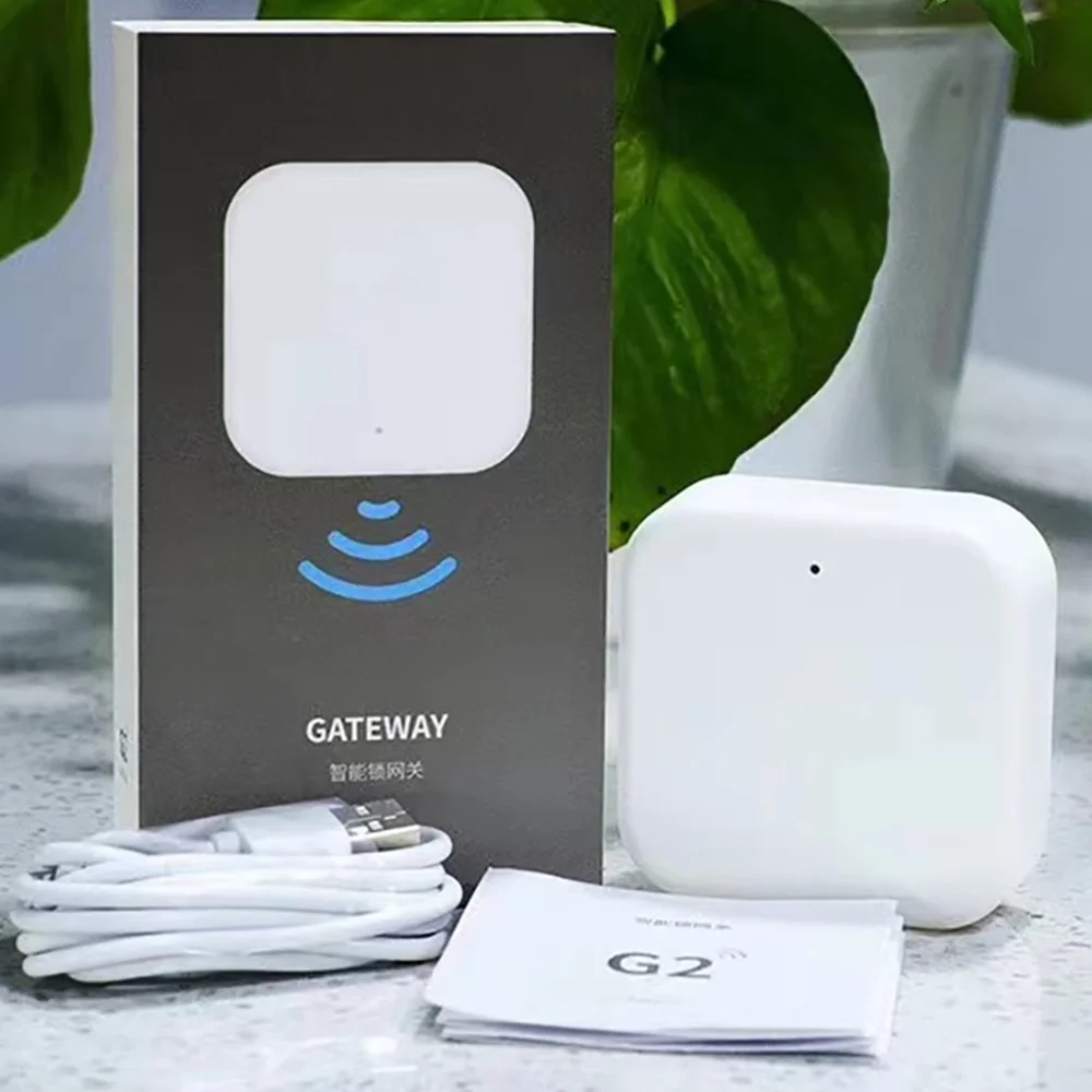 TTlock-Gateway-Wireless-G2-Door-Smart-Lock-Remote-Unlock-Alexa-Google ...