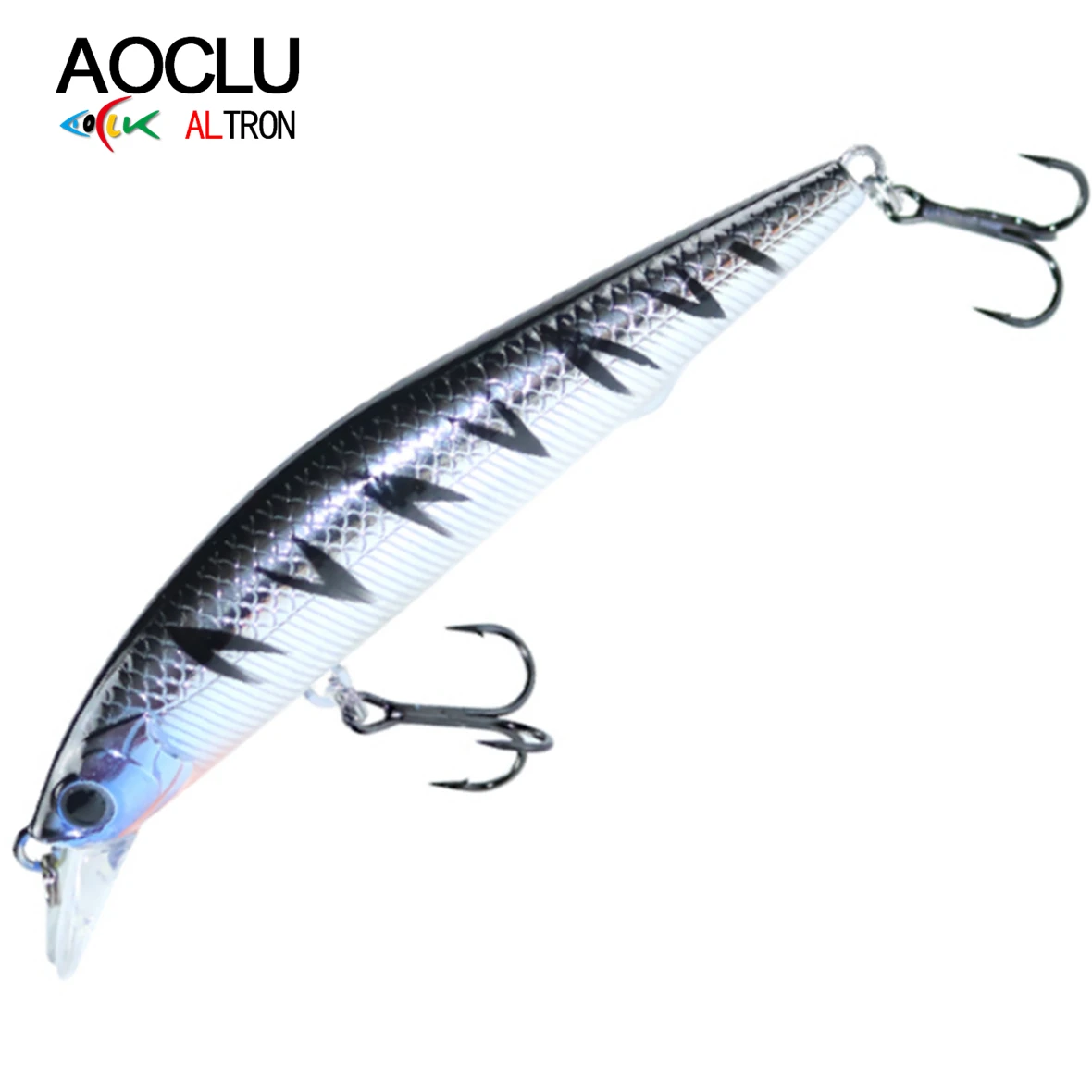 AOCLU-Minnow-Hard-Bait-Jerkbait-Wobbler-Easy-Cast-Fishing-Lure-Weight ...