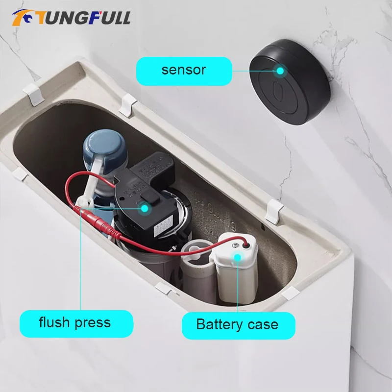 Toilet-Automatic-Flushing-Sensor-Household-Defecation-Sensor-Flusher ...