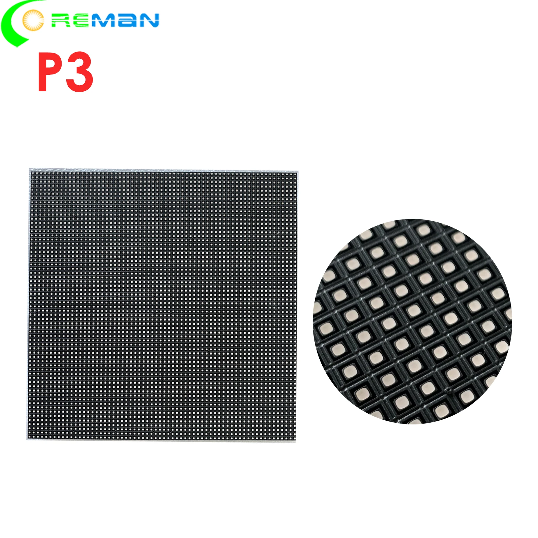 Módulo led RGB matriz p3 para exteriores SMD1415 192mm x 192mm 64x64 1 ...