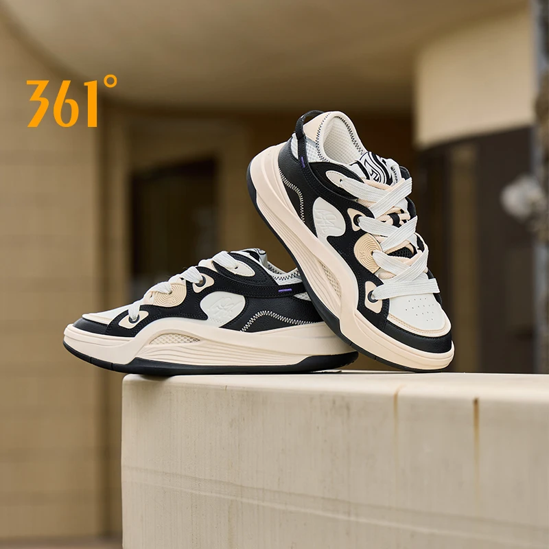 361 Degrees Men Basketball Culture Causal Shoes New Fashion Versatile ...