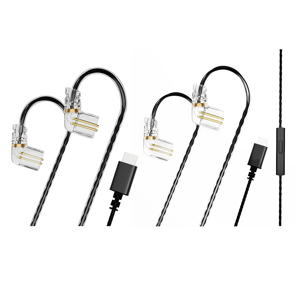 0-75mm-Dual-pin-Headset-Wire-TYPE-C-Headphone-Cable-Replacement ...