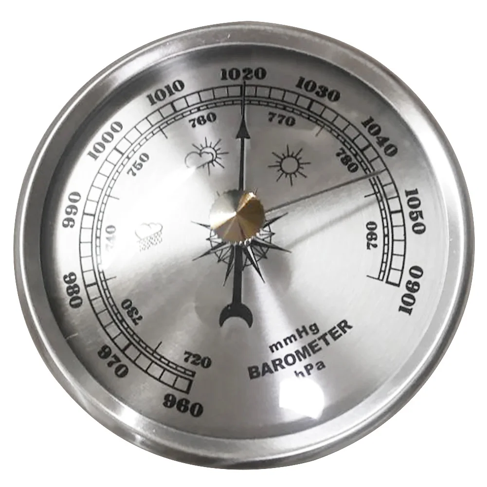 70mm-Air-Pressure-Metal-Atmospheric-Weather-Station-Barometer ...