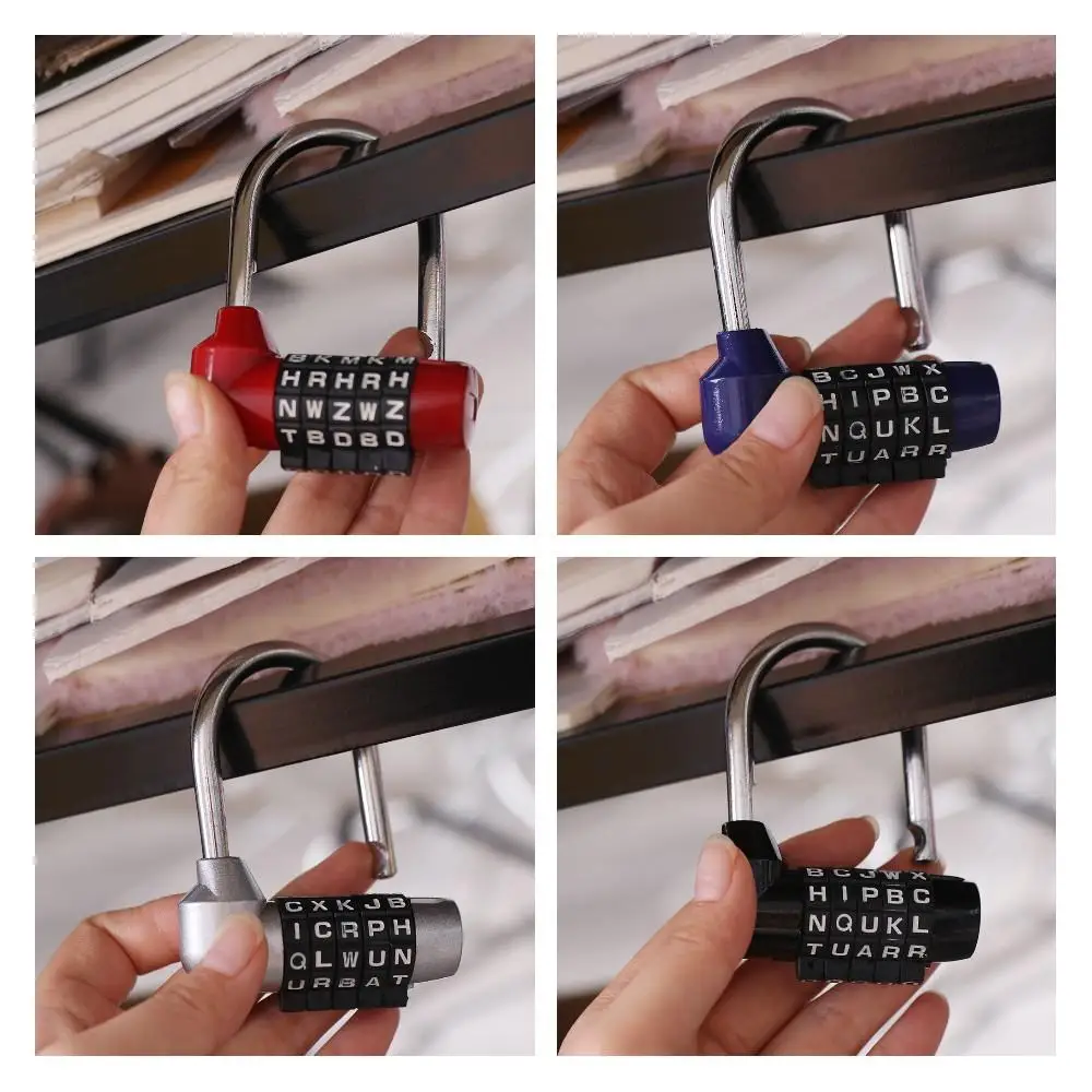 5-Letter-Zinc-Alloy-Combination-Padlock-Code-Password-Lock-Door-Cabinet ...