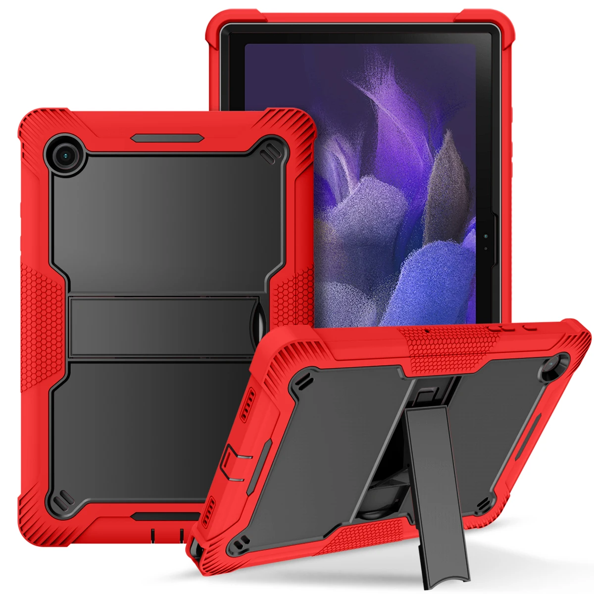 Durable Protective Armor Stand Tablet Case with Kickstand for S7 11 SM ...