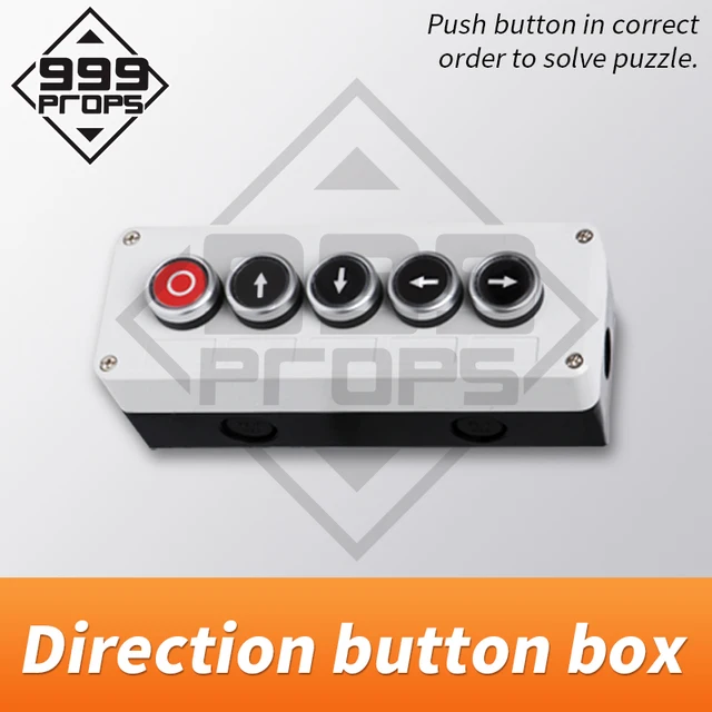 Menekülési Szoba Gombbal Doboz Nyomógomb Prop Control Box Helyes ...
