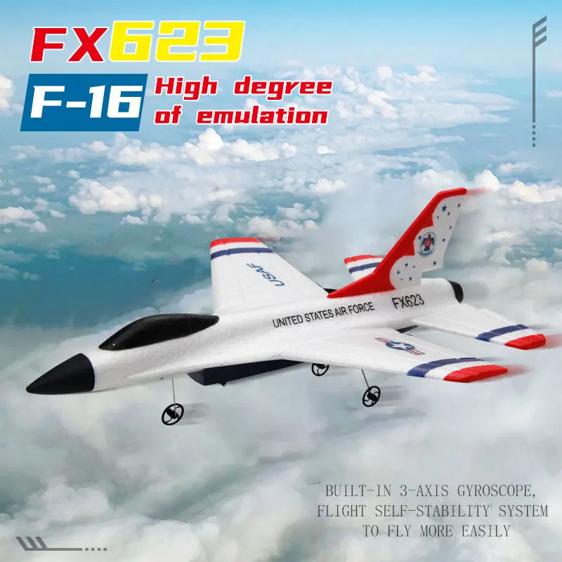 F16-RC-Plane-2-4G-Remote-Control-Airplane-2CH-Flight-EPP-Foam-360 ...