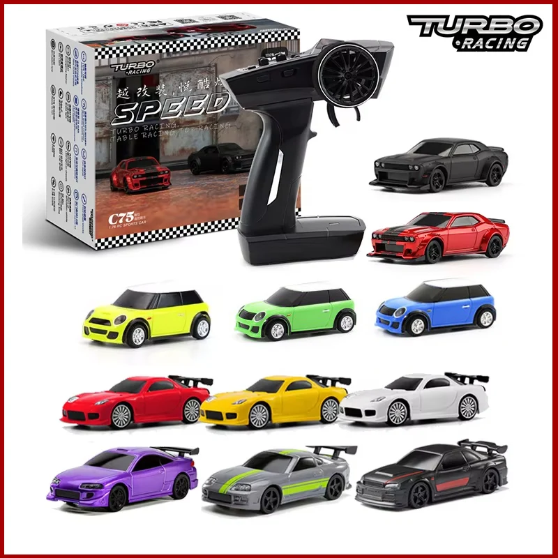Turbo-Racing-1-76-C75-C74-C73-C72-C71-C10-en-carretera-RC-coche-Radio ...