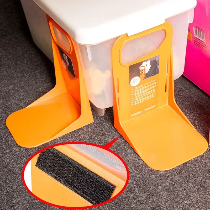 Car Back Trunk Fixed Holder Storage Sundry Rack with Magic Sticker Car ...