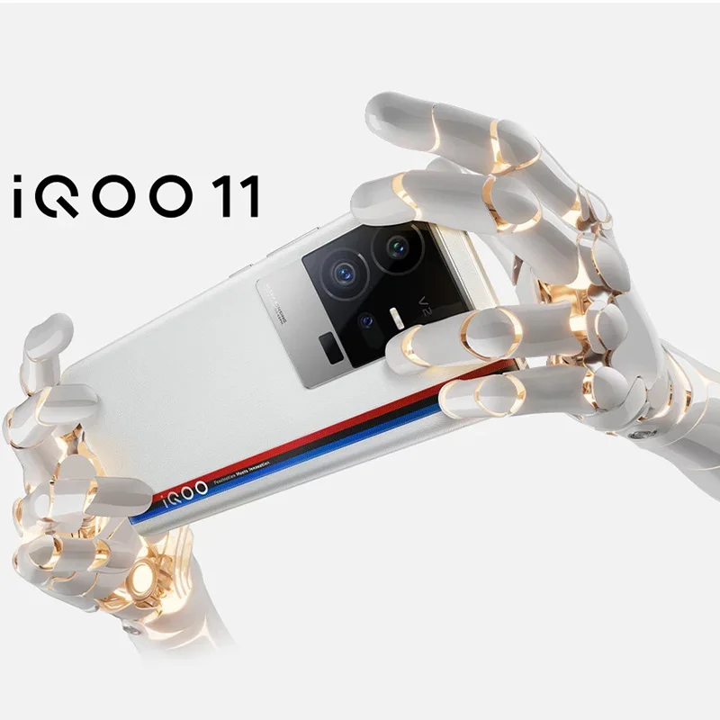 Original ViVO iQOO 11Pro 5G smartphone Snapdragon 8+ Gen 2 200W Flash Charger 4700mAh 144Hz ...
