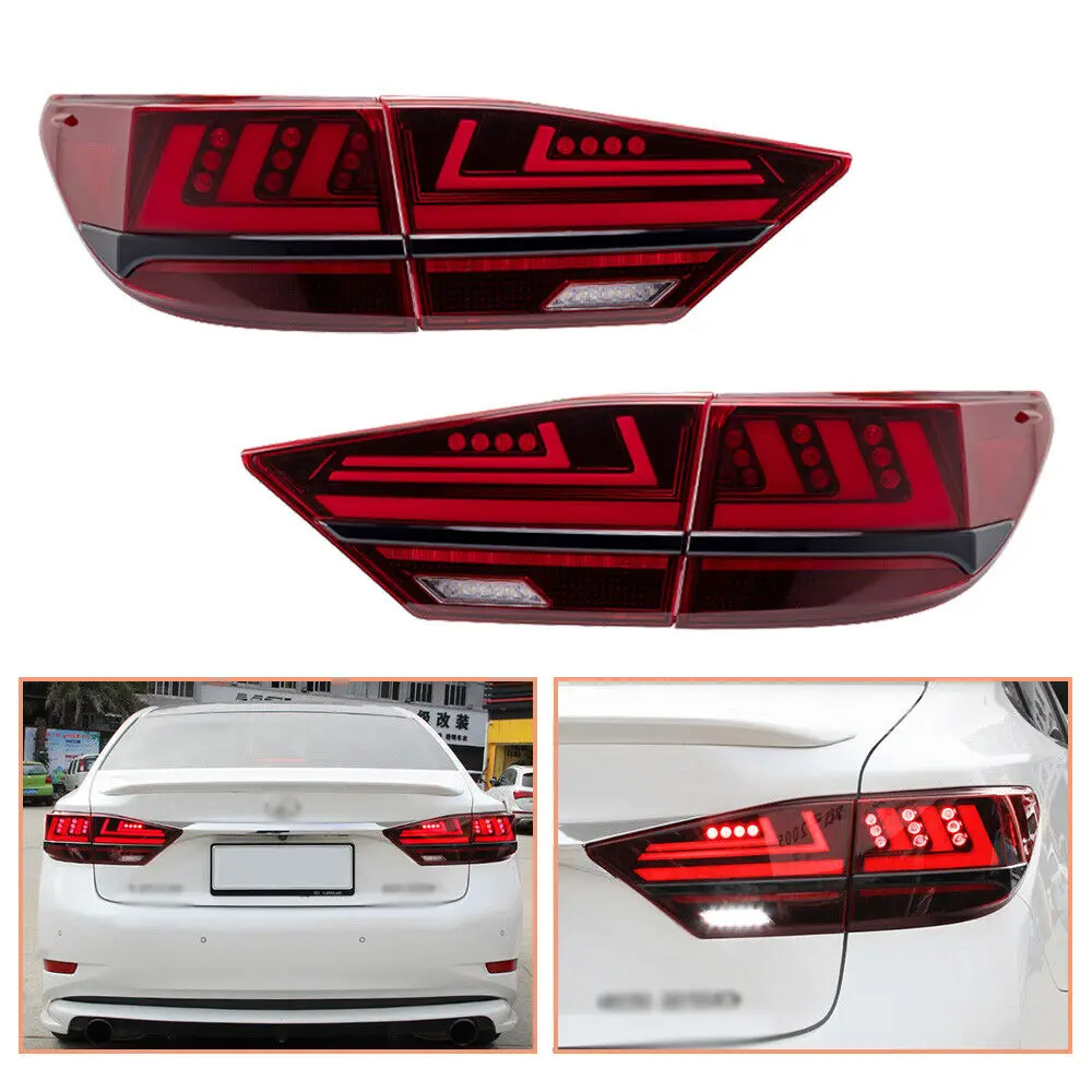 LED-Tail-Lights-For-Lexus-ES250-ES300H-ES350-2013-2018-Start-Up ...