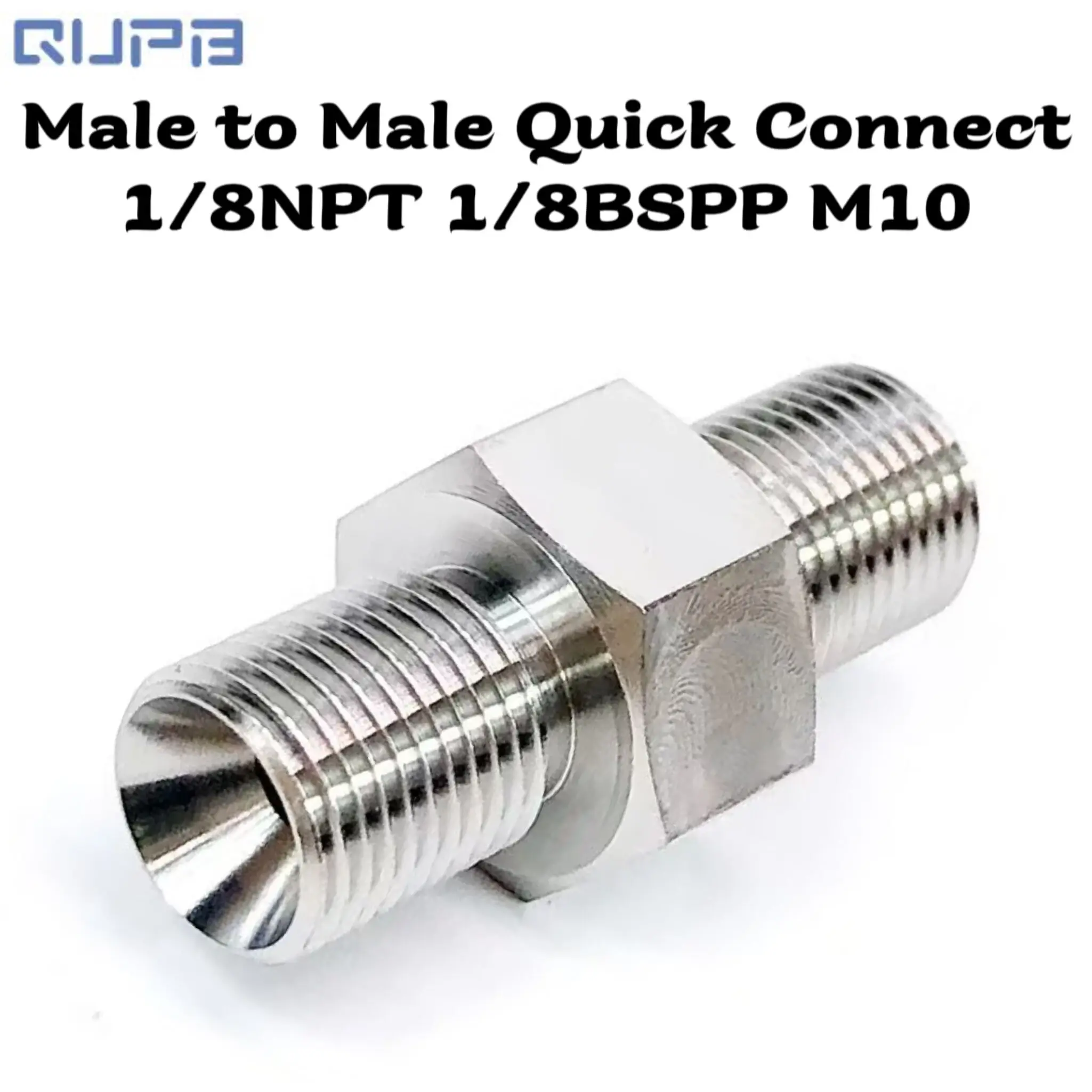 Paintbal Male to Male Quick Connect 1/8NPT 1/8BSPP M10 for Charging ...