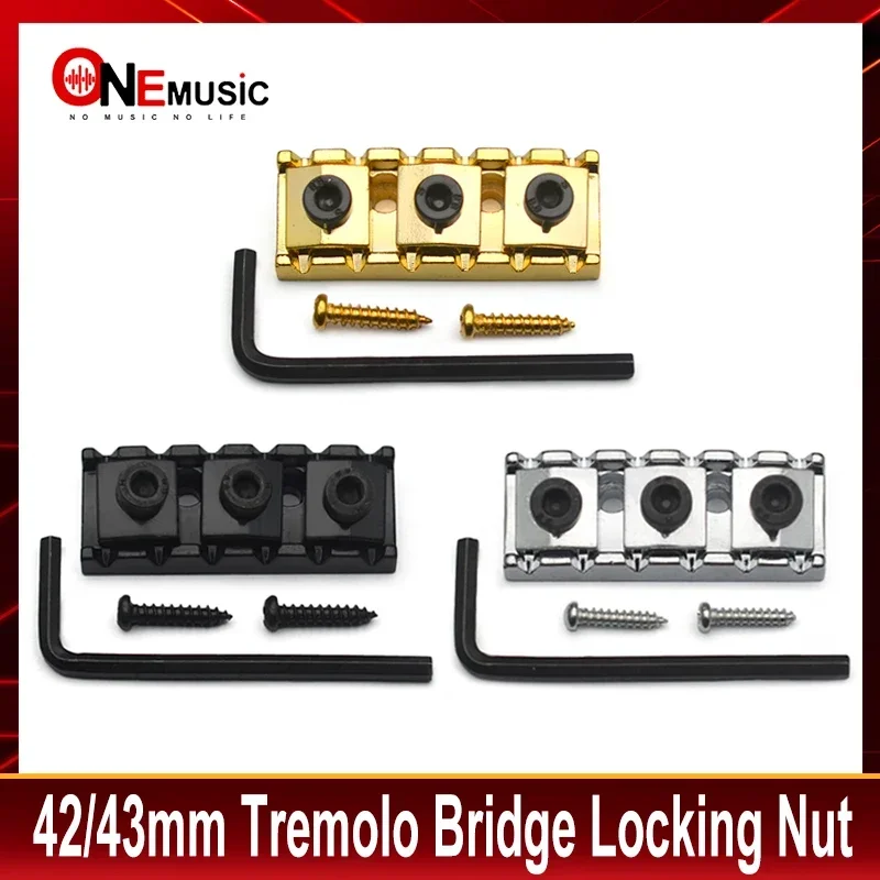42-43MM-Locking-Nut-Guitar-String-Lock-with-Allen-Wrench-Screws-Guitar ...