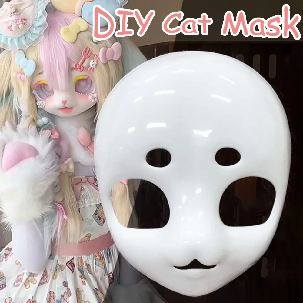 Kigurumi-Base-Cat-Head-Skull-Mask-Cosplay-Fursuit-Animal-Beast-Skull ...