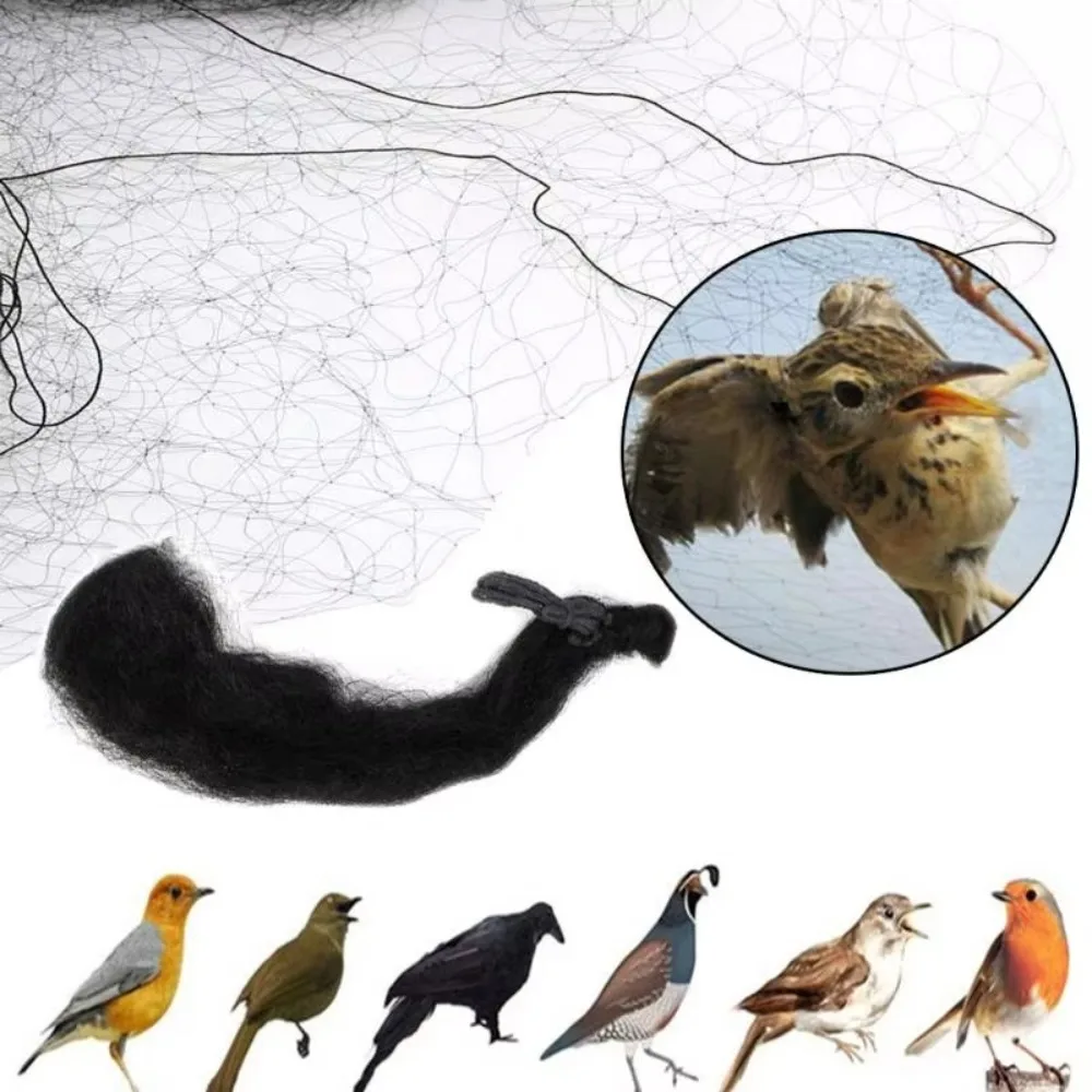 6-30m Bird Net Bird-Proof Plastic Anti Bird Catcher Netting Traps Crops ...
