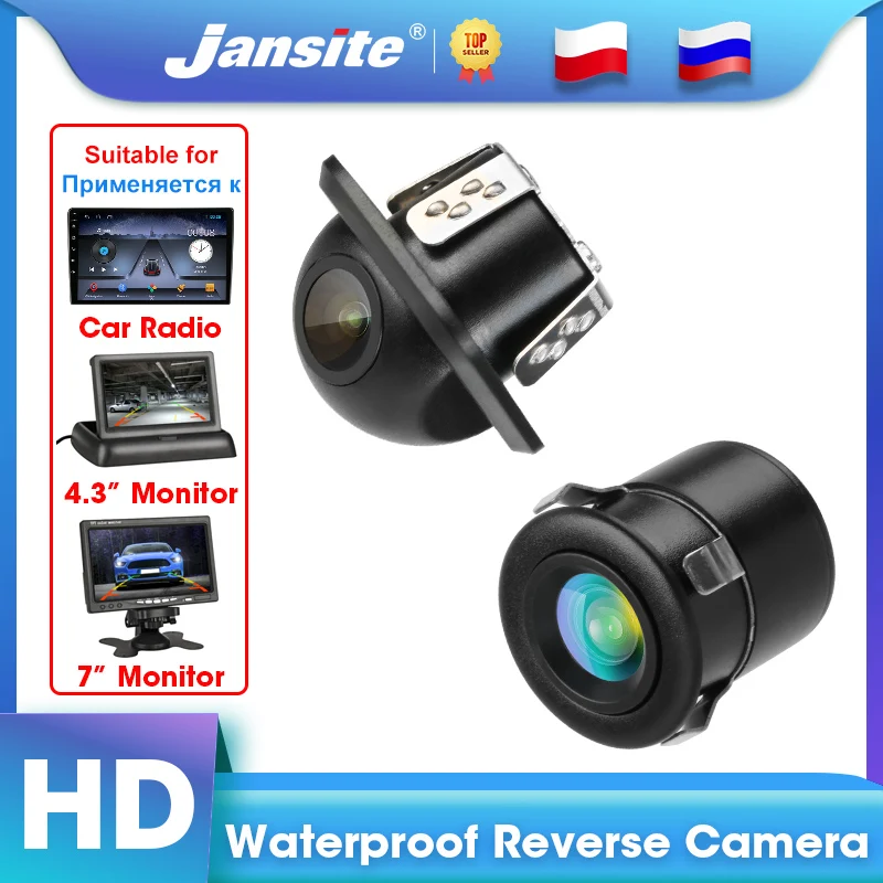 Jansite-Universal-Wide-Angle-HD-Car-Back-Reverse-Camera-IP68-Waterproof ...